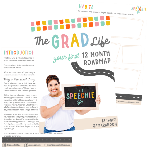 The GRAD Life Roadmap - The Speechie Life
